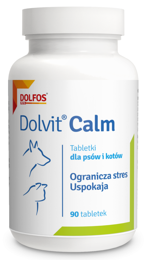 Dolvit Calm suplement diety dla psa i kota 90 tab.