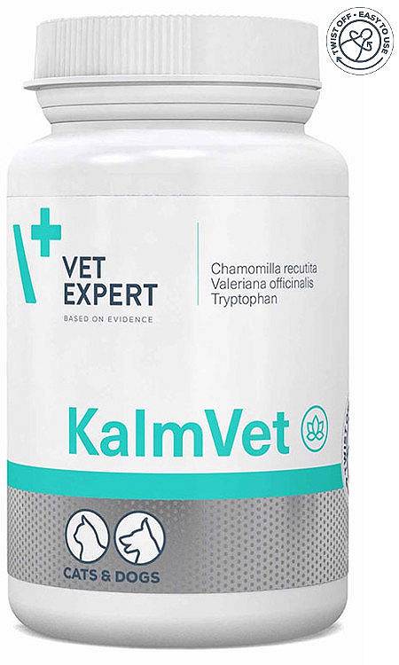 VetExpert KalmVet preparat uspokajający dla psa i kota 60 kapsułek