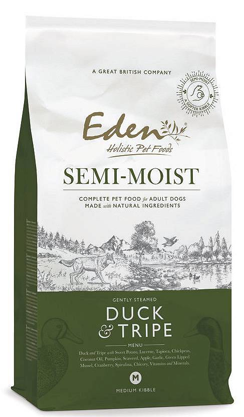 Eden Pies Duck&Tripe Medium Półwilgotna karma z kaczką i żwaczami 2kg