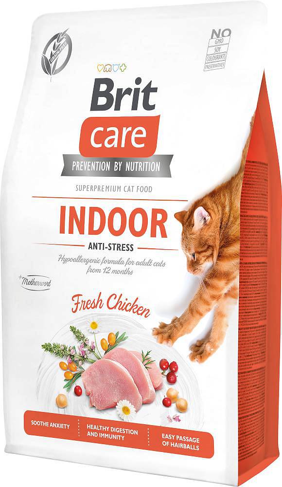 Brit Care Kot Grain Free Indoor Sucha Karma 2kg