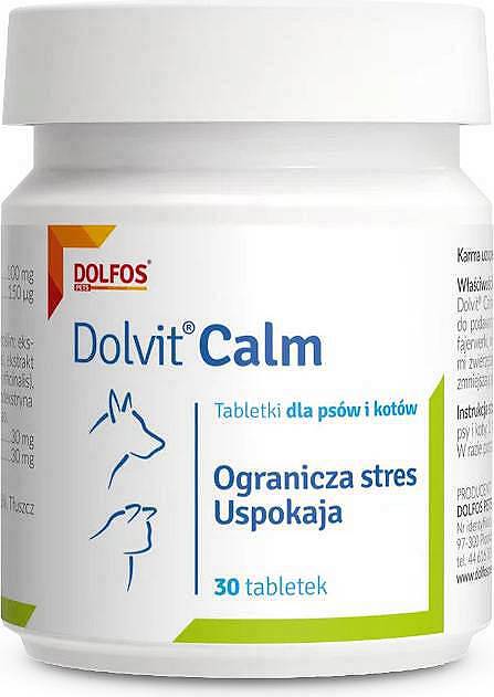 Dolvit Calm suplement diety dla psa i kota 30 tab.
